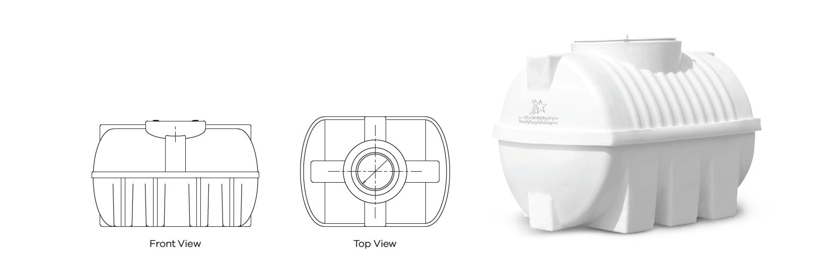 Horizontal Water Tanks – Stars Poly